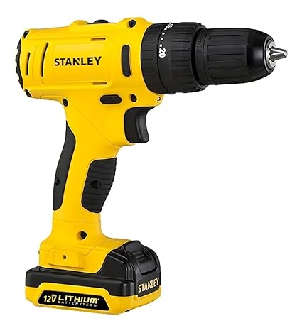 STANLEY SCH12S2KA 10.8V,10mm Reversible Cordless Hammer Drill Driver ...
