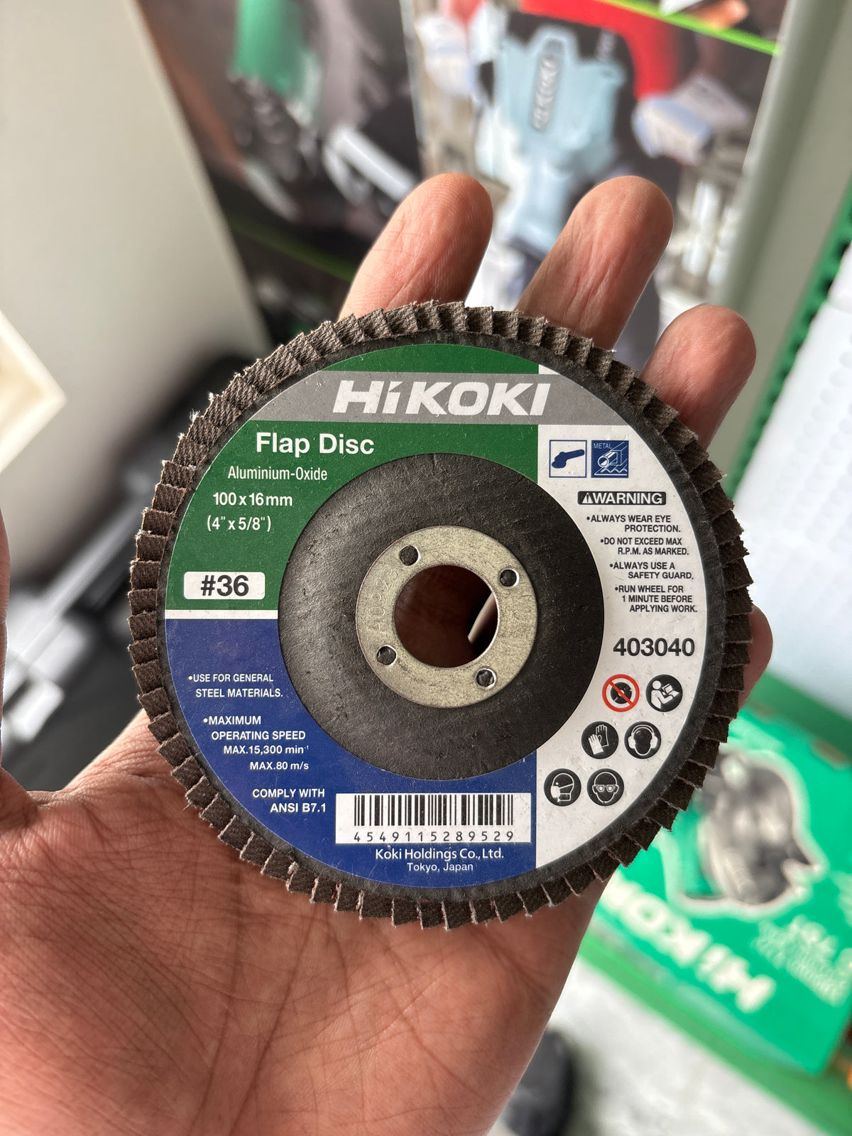 Hikoki Flap Disc 403040 — General Pumps