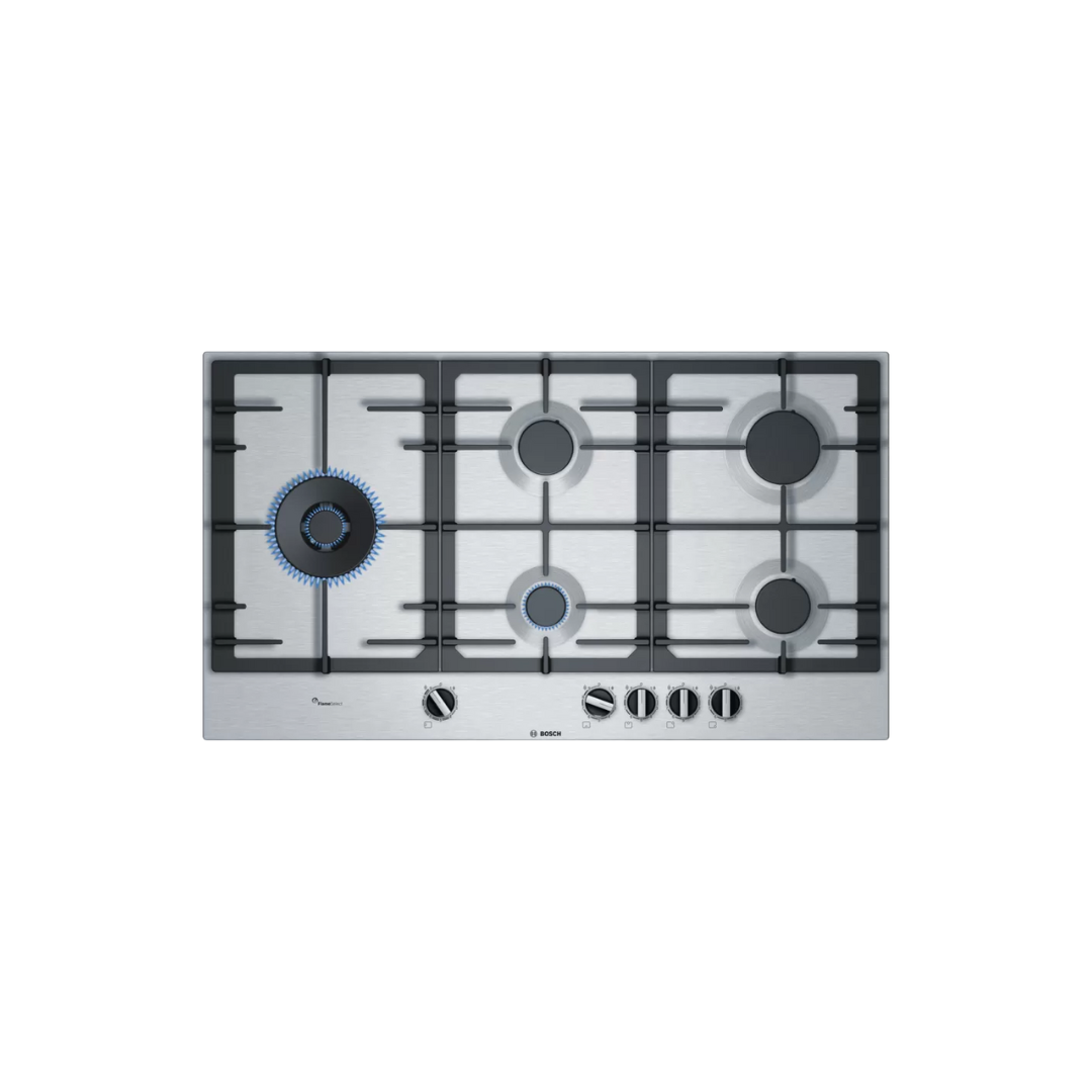 Bosch Series 6 Gas hob 90 cm Stainless steel PCS9A5C90I — General Pumps