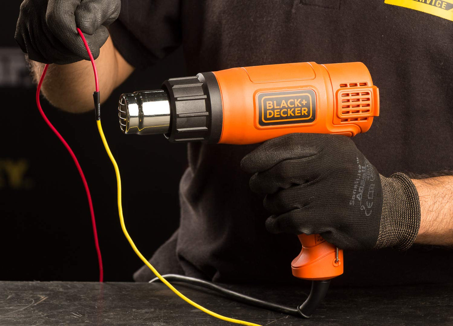 Black & Decker KX1800 Multiple Heat Air Gun, Dual Temperature Control ...