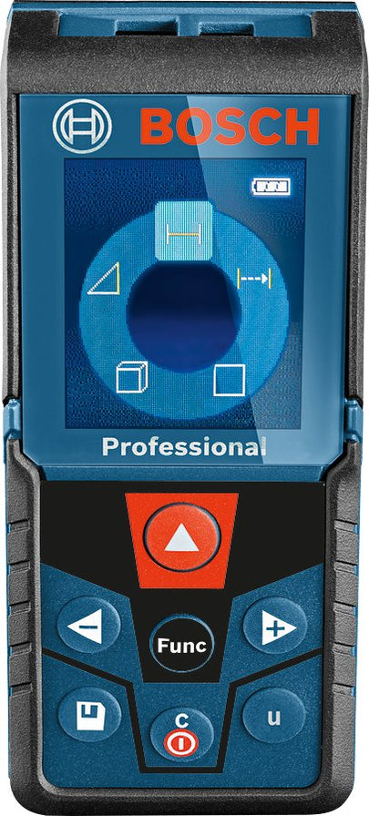Bosch GLM 400 Laser Distance Measurement Tape, 40 Meters Range, Color ...
