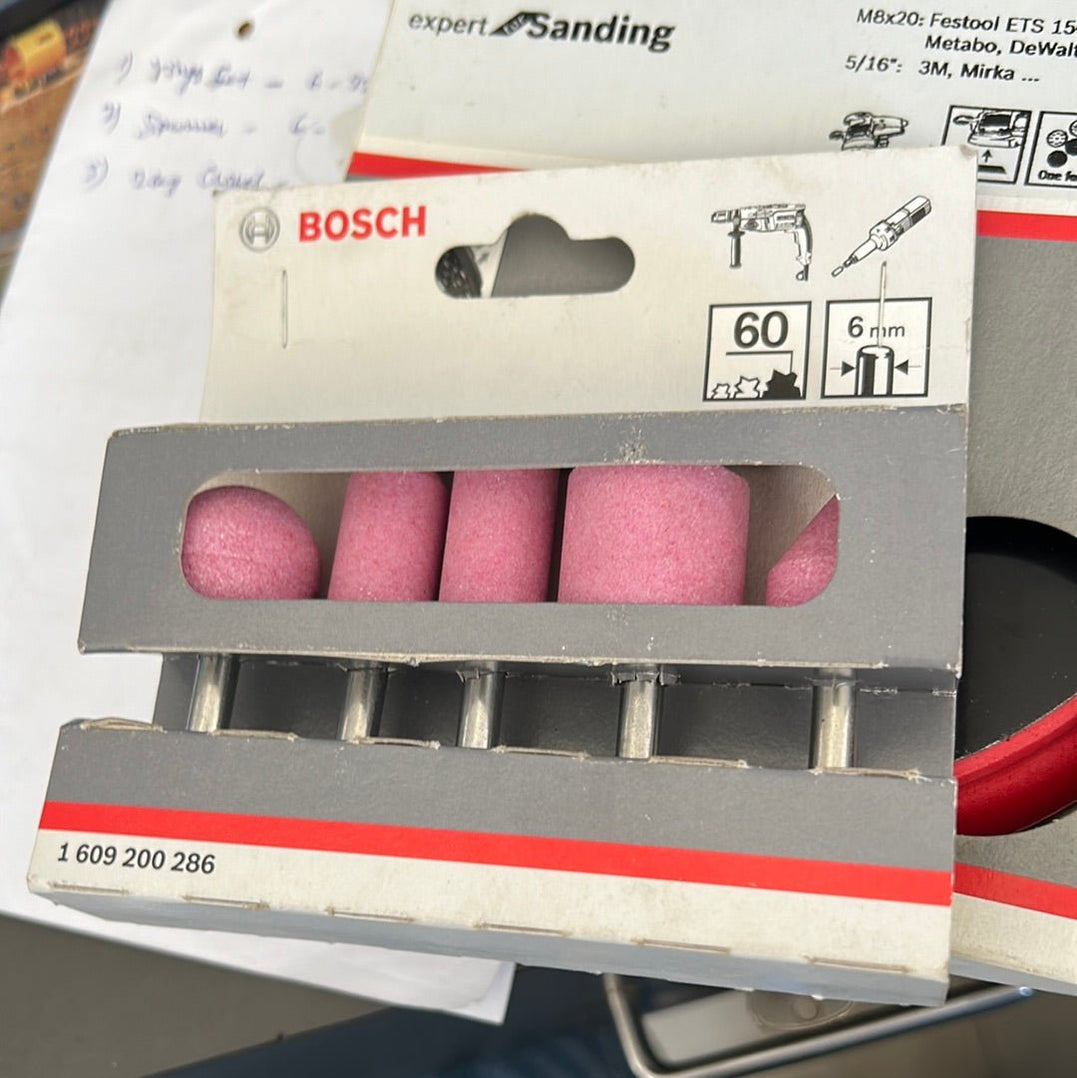 Bosch Professional Grinding Stone Set, Suitable For Straight Grinders ...