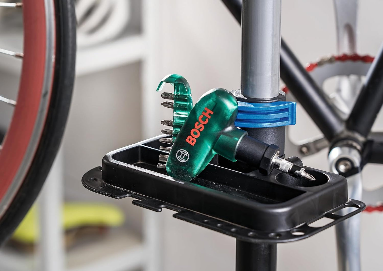 Bosch Ratchet Pocket Corded Screw Driver with 9 Screwdriver Bits 26070 ...