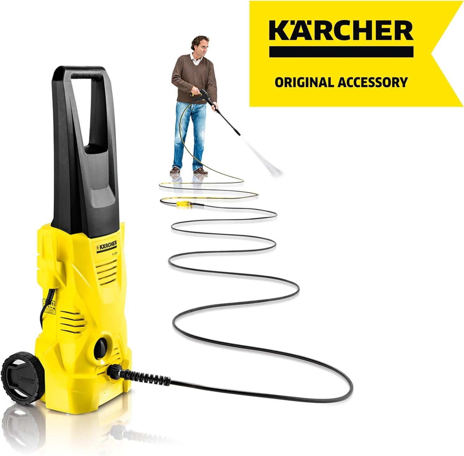 Karcher 9 Meter High Pressure Hose Quick Connect H9Q, Suitable for Kar ...