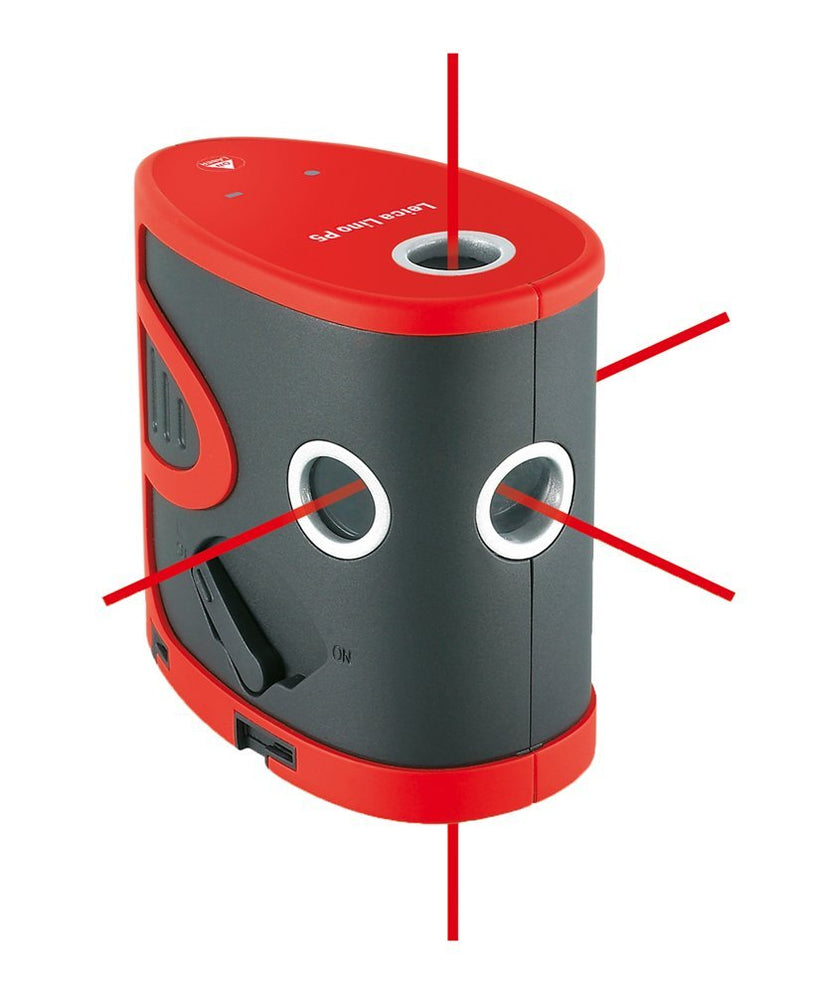 Leica Lino L2P5 5 Beam Point Red Dot Laser, Self Leveling — General Pumps