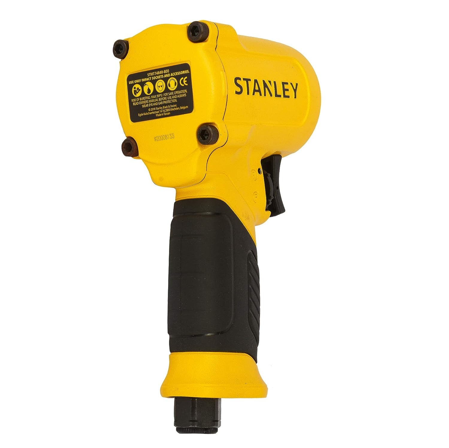 Stanley 1/2 Inch Dr Pneumatic Air Impact Wrench Pistol — General Pumps
