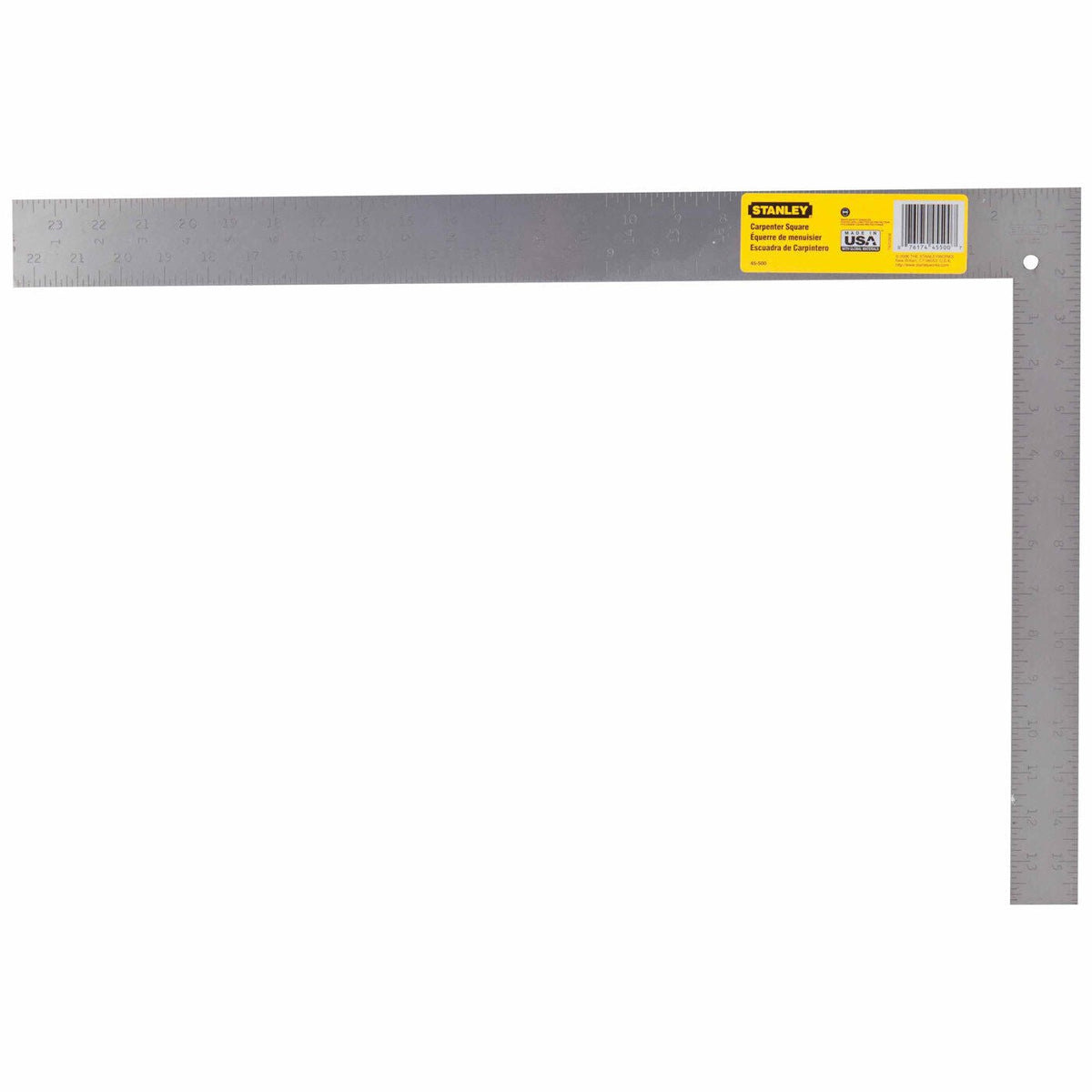 Stanley 24-Inch Steel Carpenter's Square 18 x 24" — General Pumps