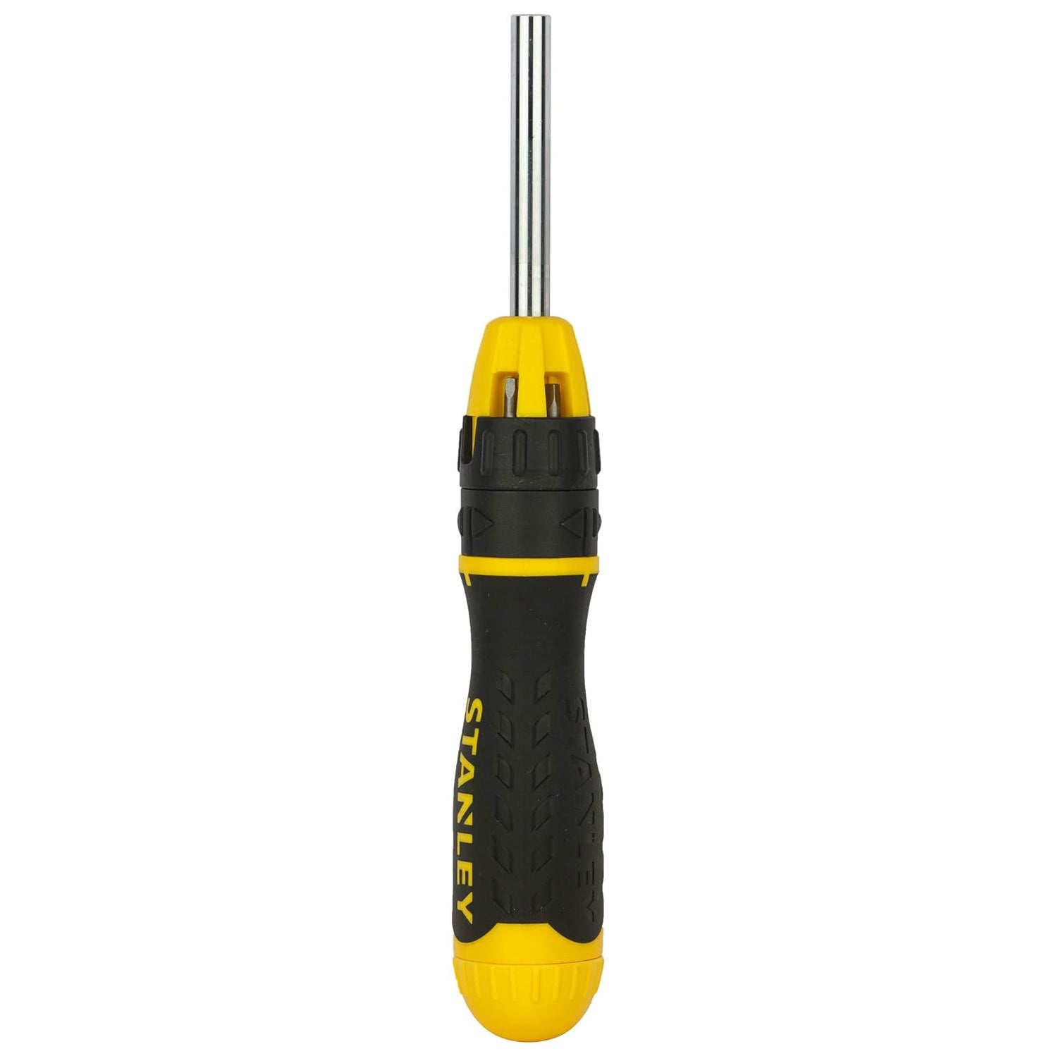 Stanley STHT68010-8 Multibit Magnetic Ratcheting Screwdriver with 10 B ...